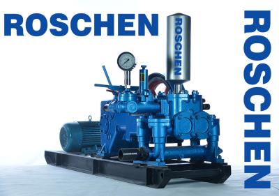 China Blue Horizontal Three Cylinder Mud Pumps For Drilling Rigs RS-120-2 for sale