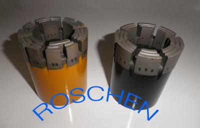 China Mining Exploring Diamond Core Drill Bits BQ HQ NQ PQ For Hard Rock Formation for sale