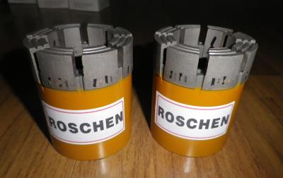 China HQ HQ3 Diamond Core Drill Bits for  Soft Fractured Abrasive Clay / Sandstone for sale