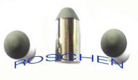 China Conical PDC Polycrystalline Diamond Cutters 1419 for DTH Button Bits - 14mm Diameter, 19mm Height for sale