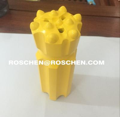 China T45 89mm Thread Retrac Ballistic Drop Center Button Bits for Rock Drilling - Alloy Steel & Tungsten Carbide Construction for sale