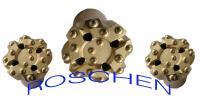 China Top Hammer Drilling T51 102mm Thread Drop Center / Retrac Button Bits for sale