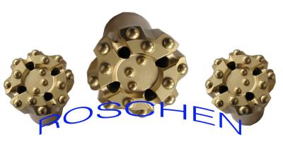China Top Hammer Drilling T51 102mm Thread Drop Center / Retrac Button Bits for sale