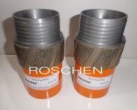 China Impregnated / Surface Set Wireline Diamond Reaming Shells With BQ NQ HQ PQ for sale