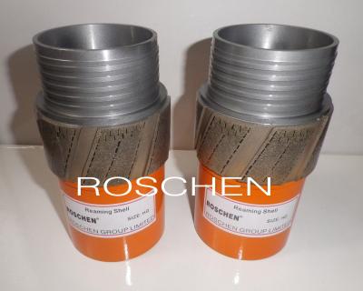 China Impregnated / Surface Set Wireline Diamond Reaming Shells With BQ NQ HQ PQ for sale