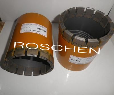 China Professional Diamond Core Drill Bits / Casing Shoe / Rod Shoe Bits for sale