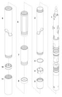 China NQU UNDERGROUND WIRELINE DOUBLE TUBE CORE BARREL ASSEMBLY FOR HORIZONTAL DRILLING for sale
