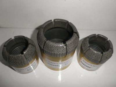 China Surface Set Diamond Core Drill Bits Fast Penetration for Exploration Diamond Core Drilling for sale