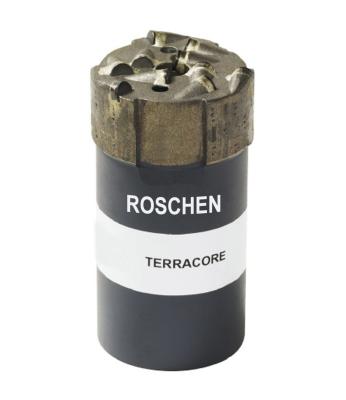 China Terracore Poly Diamond Core Drill Bits Chrystaline Non Coring Bits Core Sampling for sale