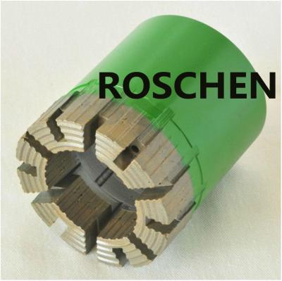 China Mining Exploration Wireline Drilling Diamond Core Bits BQ NQ HQ PQ for sale