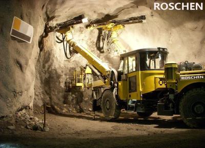 China RS-100 Hydraulic Drilling Jumbo for Underground Mining - 12-35 m² Cross Section, 380V Power, 10 km/h Speed for sale