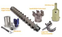 China 2.25-inch Hollow Stem Auger System with Pilot Bits for Difficult Soil Drilling - 48-inch and 60-inch Sections for sale
