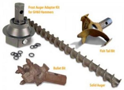 China Frost Augers for Hammer Rotation Drilling - 2.5