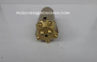 China 43mm R32 Threaded Button Drill Bits for Copper Mining - 45CrNiMoV Alloy Steel with YK05 Tungsten Carbide for sale