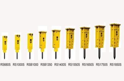 China Excavator Breaker Efficient Division Drilling Rig Machine For Rock Spliting , Quarrying Broken for sale