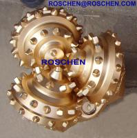 China Three Cone Chisel 104.8mm Tricone Drill Bit / Tricone Rock Bit For Very Hard Rocks for sale