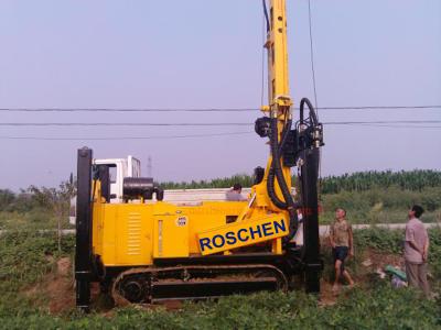 China RS-400 Water Well Drilling Rig with 400m Depth Capacity and 12T Feed Force - Cummins 132KW Engine for sale