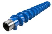 China 2 1/4″ (57mm) Double Key Hollow Stem Auger for Geotech Tooling for sale
