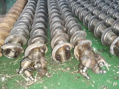 China 6 1/4″ 159mm Hollow Stem Auger Drilling Technique Double Key Heavy Duty for sale