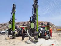 China Atlas Copco DTH Drilling Machine with mining blast hole diameter of 105 - 140 mm for sale