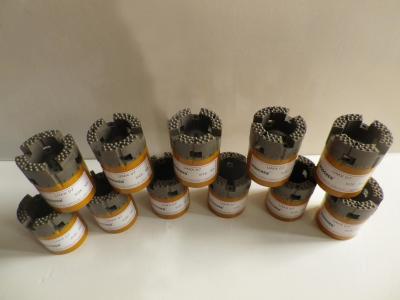 China NQ 3 Stages Series 07 UMX 25 mm Standard Diamond Core Drill Bits Mohs Scale 4 for Soft Formation Drilling for sale