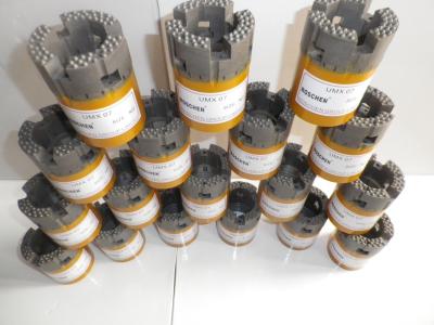 China HQ Ultramatrix Diamond Core Drill Bits 3 Stages Series 07 10 UMX 25 mm for Soft Formation Drilling for sale