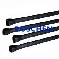 China 55SiMnMo Hexagonal Hollow Steel Drill Rod 108mm Shank for Deep Foundation Drilling - 400mm to 6400mm Length Range for sale