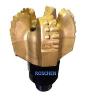 China 14 3/4'' 5 Wings Diamond Core Hughes Rock Bit Double Row Cutters Steel Body for sale
