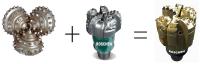 China Hybrid Tricone Drill BitKymera Diameter 8 1/2 Inch Fast Soil Drilling Application for sale
