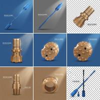 China Multi-Purpose DTH Hammer Button Bits 152mm QL60 High Air Pressure for Mining Water Well Geothermal Drilling for sale