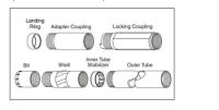 China Mineral Exploration Core Drilling Wireline Core Barrel System 1.5m / 3m Inner tube Assembly for sale