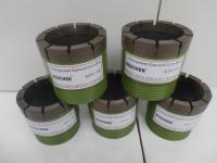 China HX NX BX Diamond Core Drill Bits 98.98mm/75.44mm/59.69mm for Double Tube Core Barrel Exploration Drilling for sale