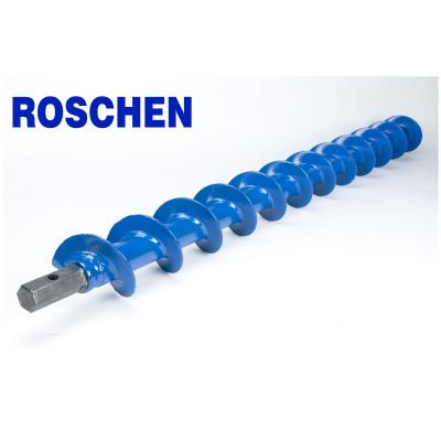 China 3 Inch Solid Augers with Hex Shank & Socket - 1 1/8