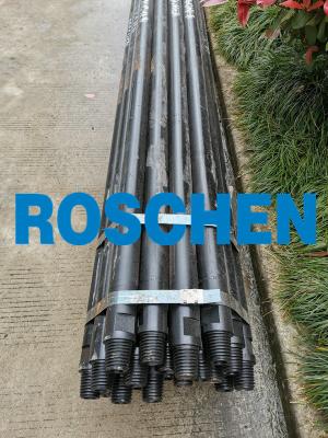 China DTH Drill Rods Head 60 70 76mm Mining Drill Rod For Rotary Drilling for sale