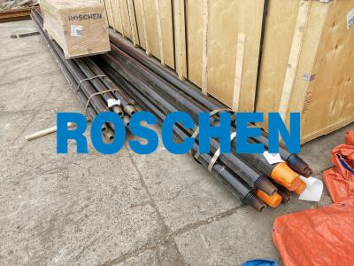China Heat Treatment Wholepiece Drill Pipe 50 60 73 89mm Quench Hardening Drill Rod for sale
