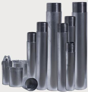 China DCDMA W Thread & WT Thread Pipe Casing for Core Drilling - 146mm to 46mm Sizes with 4 TPI Threads for sale