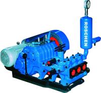 China RS-250 High Pressure Mud Pump | 15kW Hydraulic Triplex Piston Pump for 1500m Core Drilling for sale