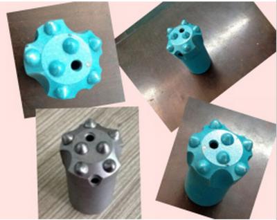China 34mm 7 buttons Tapered Drill Bits Top Hammer Drilling for marble quarry for sale