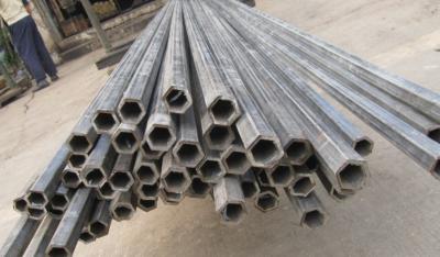 China ASTMA1045 Perforated Hexagonal Hollow Steel Tube - 15mm-80mm OD, 1mm-14mm Wall Thickness for Structural Applications for sale