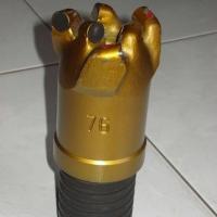 China 76mm Reinforced PDC Diamond Core Drill Bits for Mining Exploration - 130mm Height, 2.193kg Weight for sale