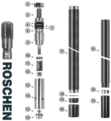 China Triple Core Barrel for Water Well Drilling - AMLC 47.37mm to HMLC 98.42mm Sizes with Large Core Recovery for sale