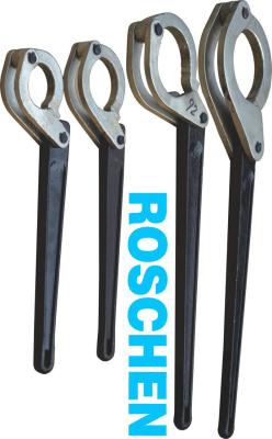 China Drill Rig Parts Circle Wrench for drill rods / Carbide circle wrenches for sale