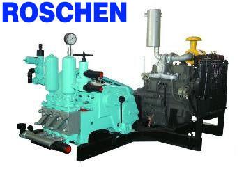 China RS-300/12 Industrial Mud Pump 45kW with 300 L/min Capacity for 3000m Drilling Depth for sale