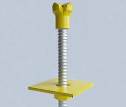 China T30 Self Drilling Rock Bolt 30mm Anchor Drill for Civil Construction with 120-Year Corrosion Resistance for sale