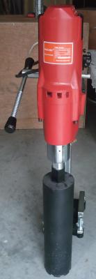 China Professional Laser Welded Diamond Core Drill Bits Ø127mm for Concrete Walls and Bridges with 450mm Length for sale