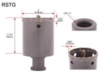 China Pilot Crown 2 Inch Core Drill Bit with 3/8 Pilot for Stone and Ceramic - Diamond Cutting Tool 50.8mm for sale