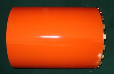 China Engineering Thin Tube Diamond Core Bits Ø200mm with 17 Segments for Hard Aggregate Concrete Drilling for sale