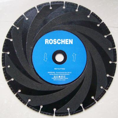 China 14 Inch Industrial Diamond Cutting Blades for Marble and Cured Concrete - 350mm Diameter with 2.2mm Width for sale