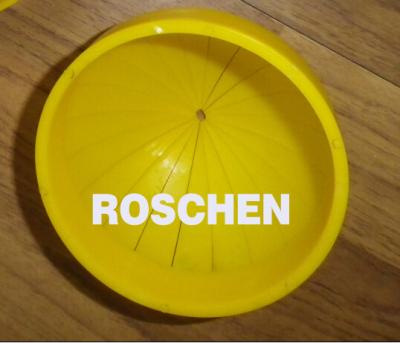 China Plastic Soil core catcher SPT Sampler yellow  with Steel Core Basket retains loose , soft sample for sale