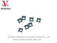 China Tungsten Carbide Chamfer Cutter Inserts Abrasion Resistant 90 Degree for Precision Deburring for sale